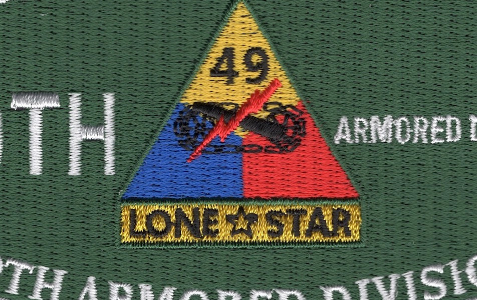 49th Armored Division Military Occupational Specialty MOS Patch | MOS ...