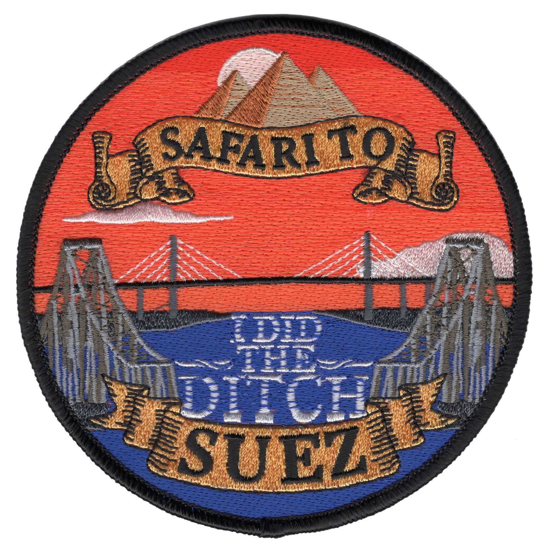 Safari To Suez Canal - I Did The Ditch Patch - Popular Patch