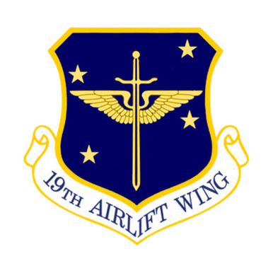 19th Airlift Wing Patch