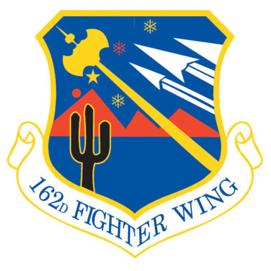 162d Fighter Wing Patch