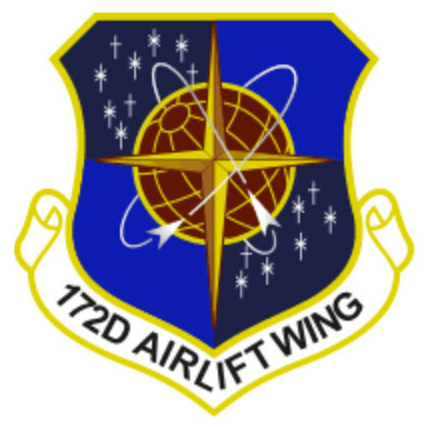 172nd Airlift Wing Patch