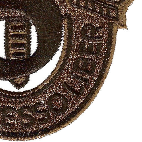 3rd Special Forces Group Crest OD Green Black 3 Patch | Special Forces ...