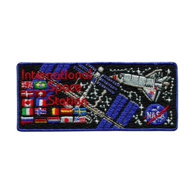 International Space Station Flags Patch