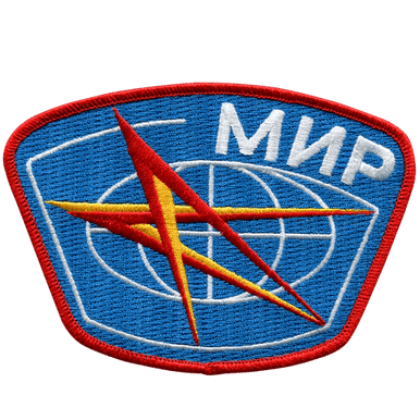 Mir Space Station Patch