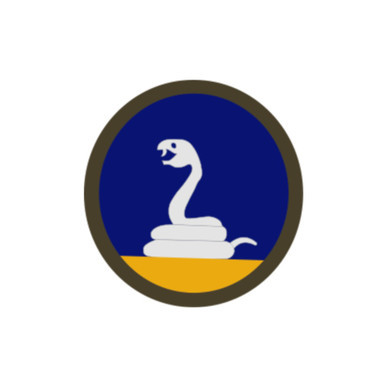 59th Infantry Division Rattlesnake (Phantom Unit), US Army Patch