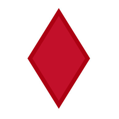 5th Infantry Division Red Diamond, US Army Patch