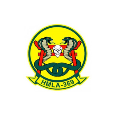 HMLA-369 USMC Gunfighters Patch