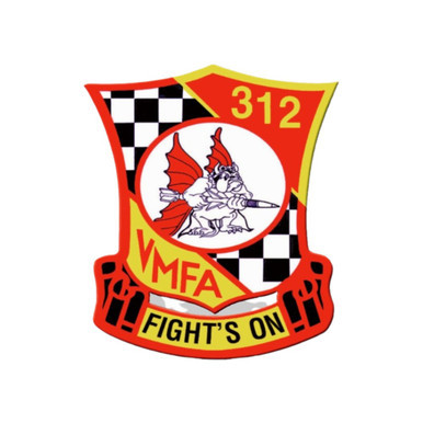VMFA-312 USMC Checkerboard Patch