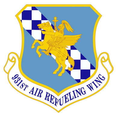 931st Air Refueling Wing Patch