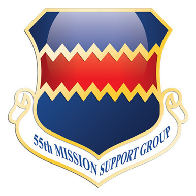 55th Mission Support Group Patch