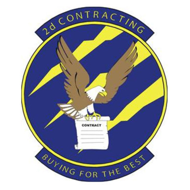 2nd Contracting Squadron Patch