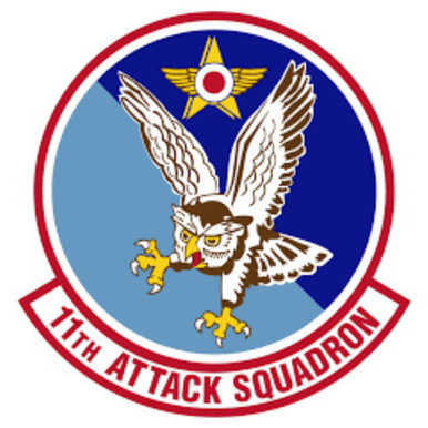 11th Attack Squadron Patch