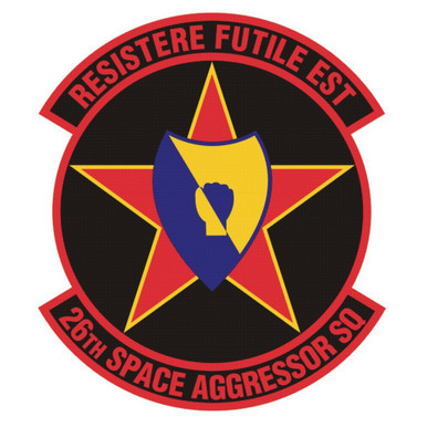 26th Space Aggressor Squadron Patch