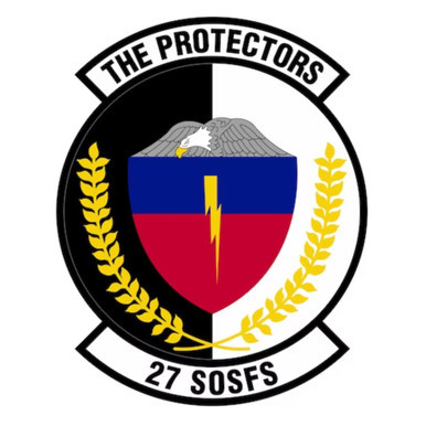 27th Special Operations Security Forces Squadron Patch
