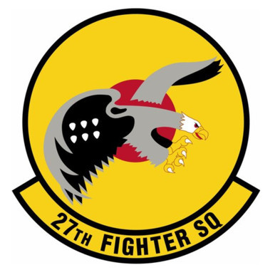 27th Fighter Squadron Patch