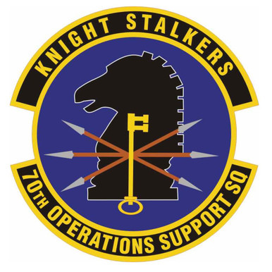 70th Operations Support Squadron Patch