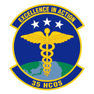 35th Healthcare Operations Squadron Patch
