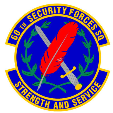 60th Security Forces Squadron Patch
