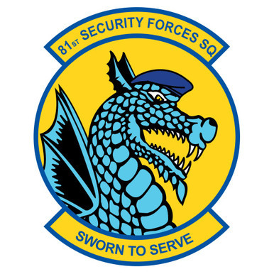 81st Security Forces Squadron Patch