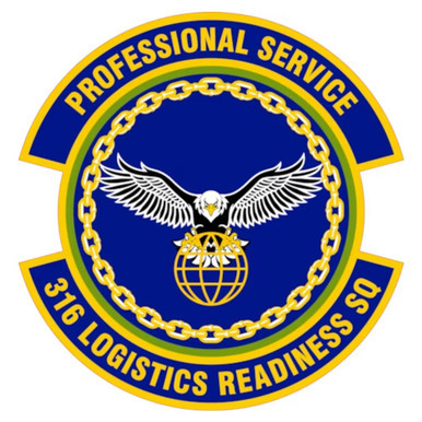 316th Logistics Readiness Squadron Patch