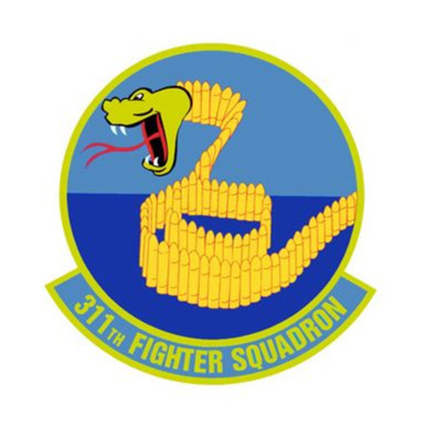 311th Fighter Squadron Patch