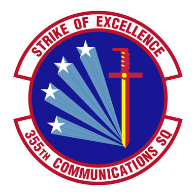 355th Communications Squadron Patch