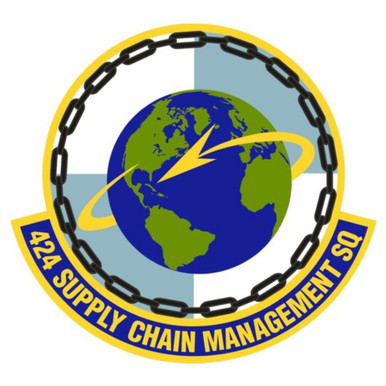 424th Supply Chain Management Squadron Patch