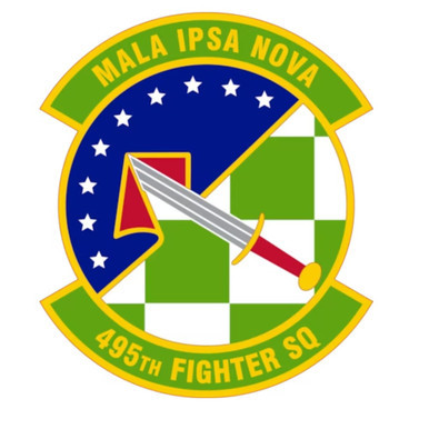495th Fighter Squadron Patch