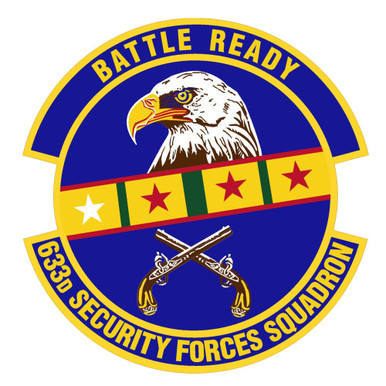 633rd Security Forces Squadron Patch