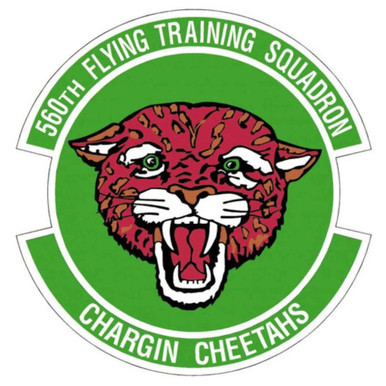 560th Flying Training Squadron Patch