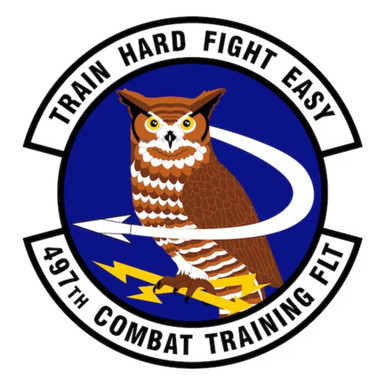 497th Combat Training Flight Patch