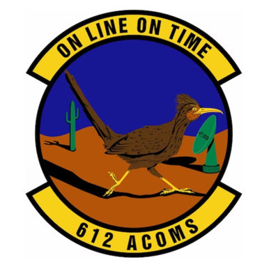 612th Air Communications Squadron Patch