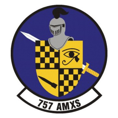 757th Aircraft Maintenance Squadron Patch