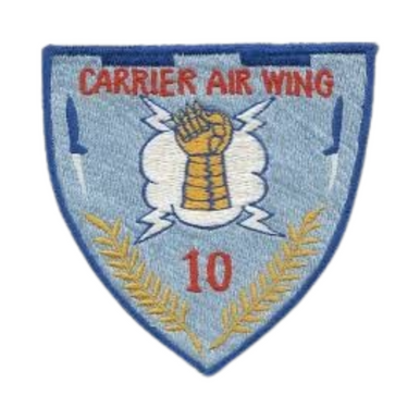 CVW-10 US Navy Carrier Air Wing Ten Patch