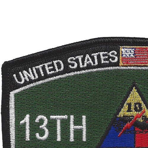13Th Armored Division Military Occupational Specialty MOS Patch | MOS ...