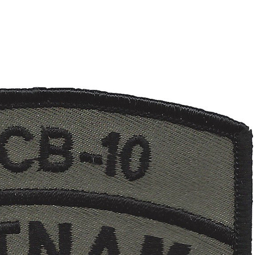 NMCB-10 Vietnam OD Patch | Seabee Patches | Navy Patches | Popular Patch