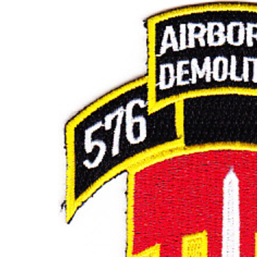 576th Airborne Infantry Demolition Detachment Patch | Infantry Patches ...