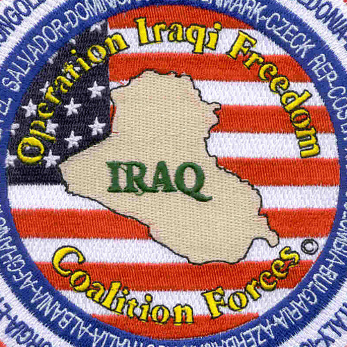 Operation Iraqi Freedom Coalition Forces Patch | Combined Forces ...