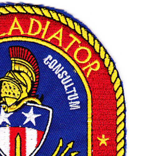 MCM-11 USS Gladiator Mine Countermeasures Ship Patch | Ship Patches ...