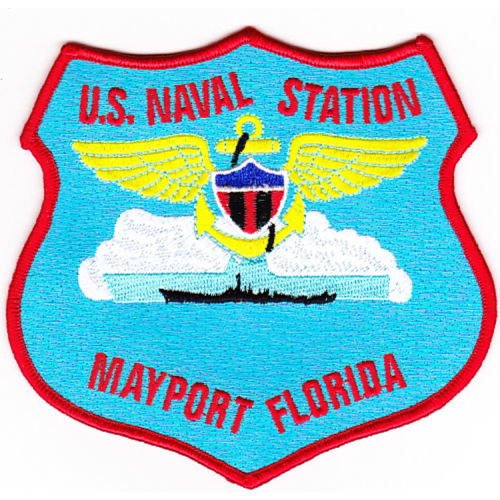 Mayport Naval Station Florida - A Version | Base Patches | Navy Patches ...