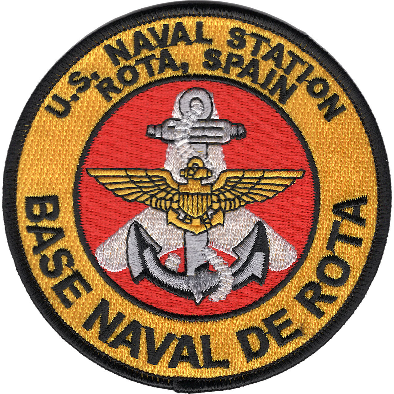 Naval Security Group Activity Rota, Spain Patch | Base Patches | Navy ...