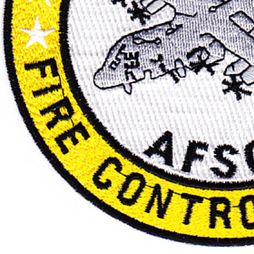 Lockheed AC-130 Gunship Patch AFSOC Fire Control Officer | Specialty ...