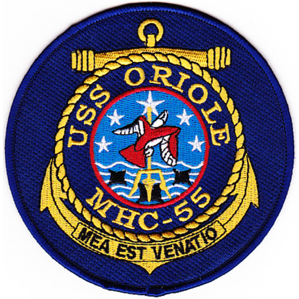 MHC-52 USS Heron Patch | Ship Patches | Navy Patches | Popular Patch