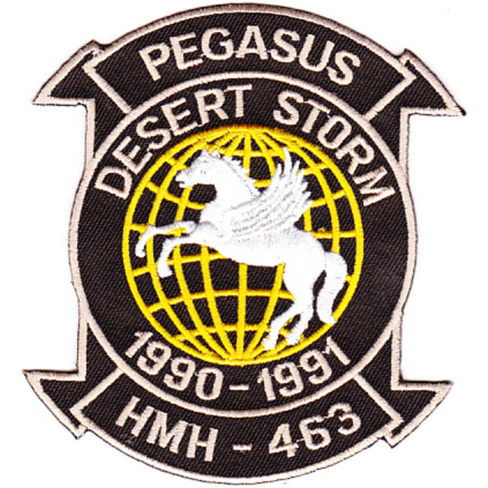 HMH-463 "Pegasus" Desert US Marine Corps Heavy Helicopter Squadron ...