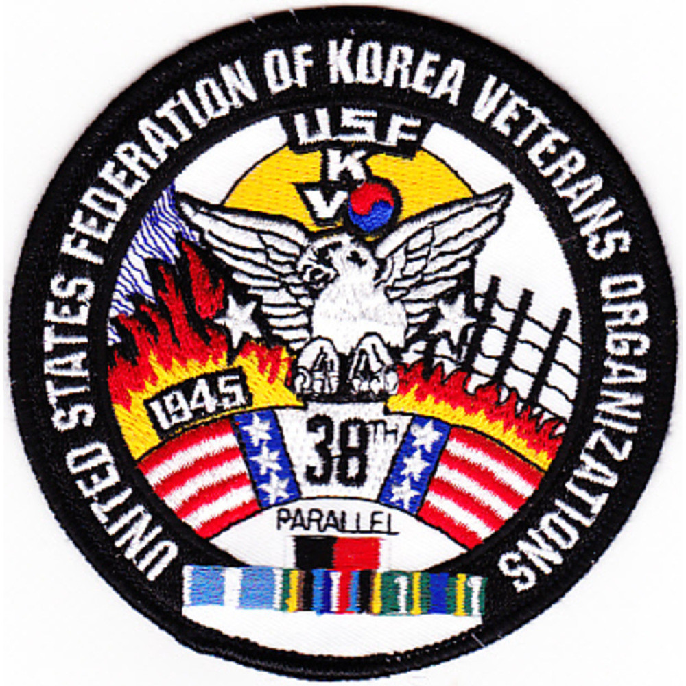 Korea War And Korea DMZ Veterans Association Patch | Specialty Patches ...