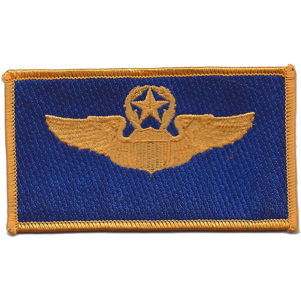 Pilot Wings Air Force Name Patch Blue And Gold Specialty Patches Pilot Wings Air Force Name Patch Blue And Gold Specialty Patches
