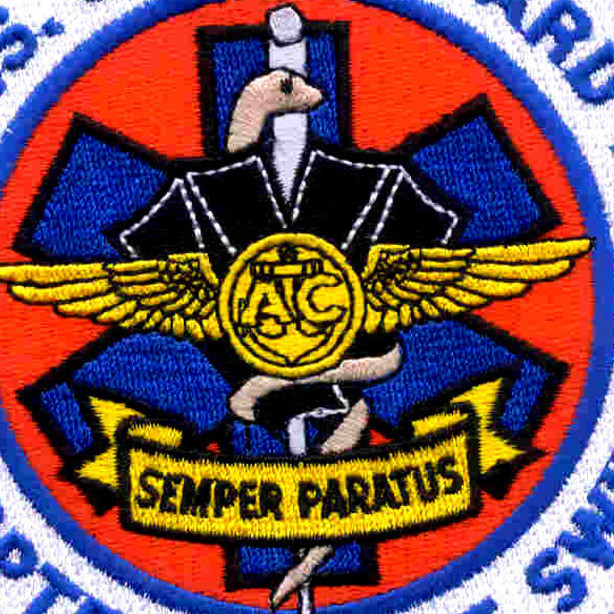 CG Helicopter Rescue Swimmer Patch | Coast Guard Patches | Popular Patch