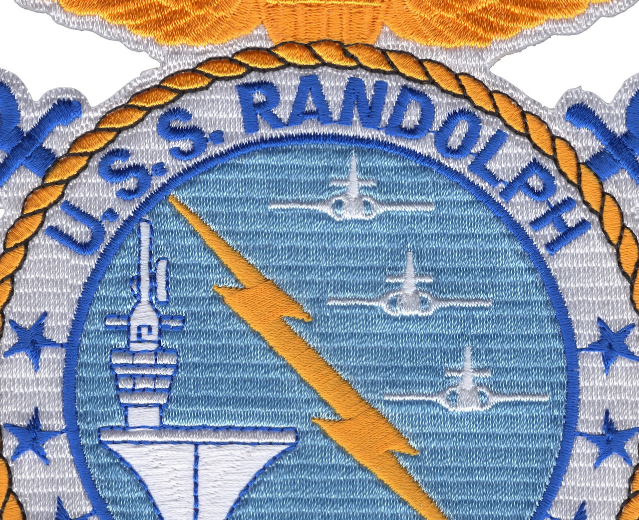 CVS-15 USS Randolph Patch | Aircraft Carrier Patches | Navy Patches ...