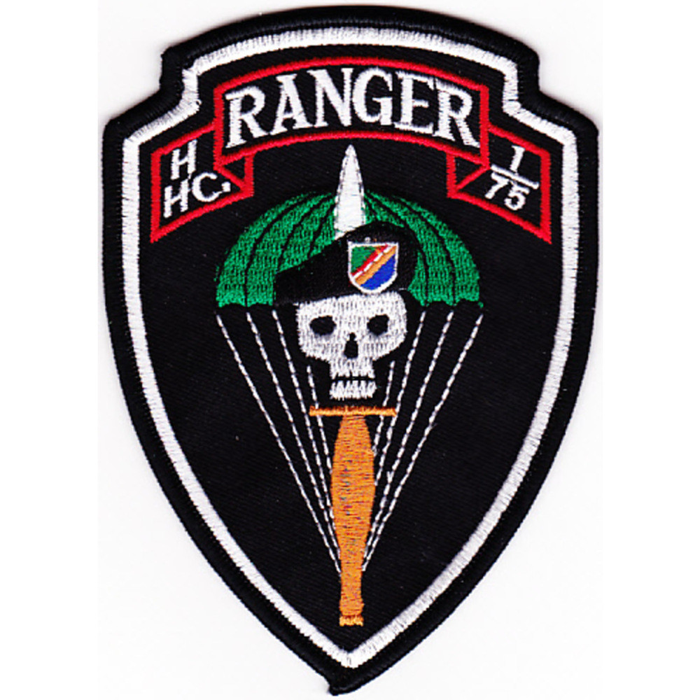 L Company 75th Ranger Airborne Infantry Regiment Patch | Ranger Patches ...