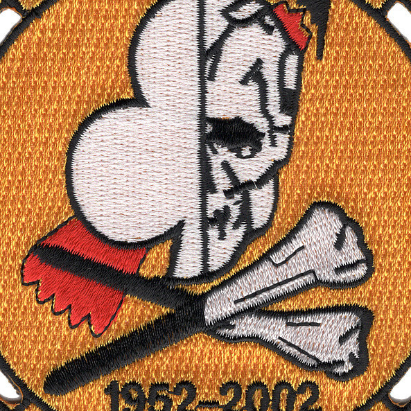 VF-103 Patch Jolly Rogers 1952 - 2002 | Squadron Patches | Navy Patches ...
